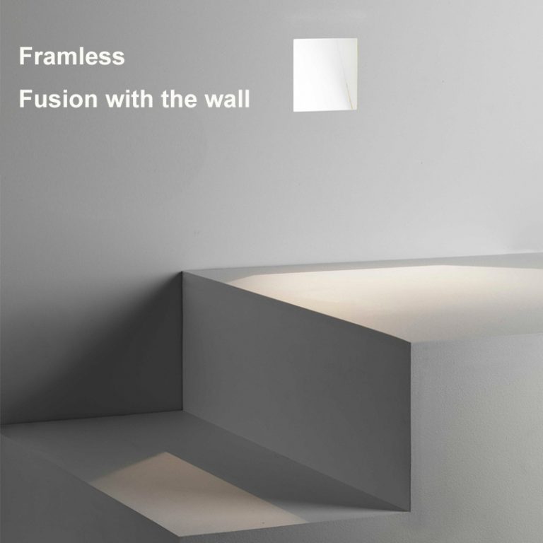 China Trimless PIR LED Stair Lights Square Rectangular IP22 3W M0392 ...