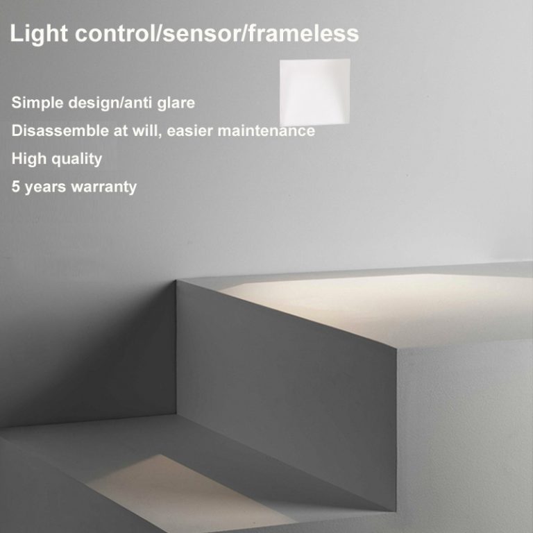 China Trimless PIR LED Stair Lights Square Rectangular IP22 3W M0392 ...